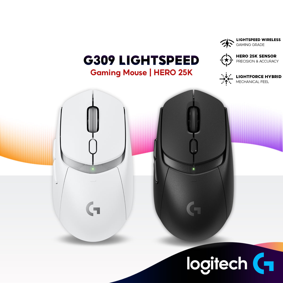 Logitech G309 LIGHTSPEED Wireless Gaming Mouse, Lightweight, LIGHTFORC – ALL IT Hypermarket