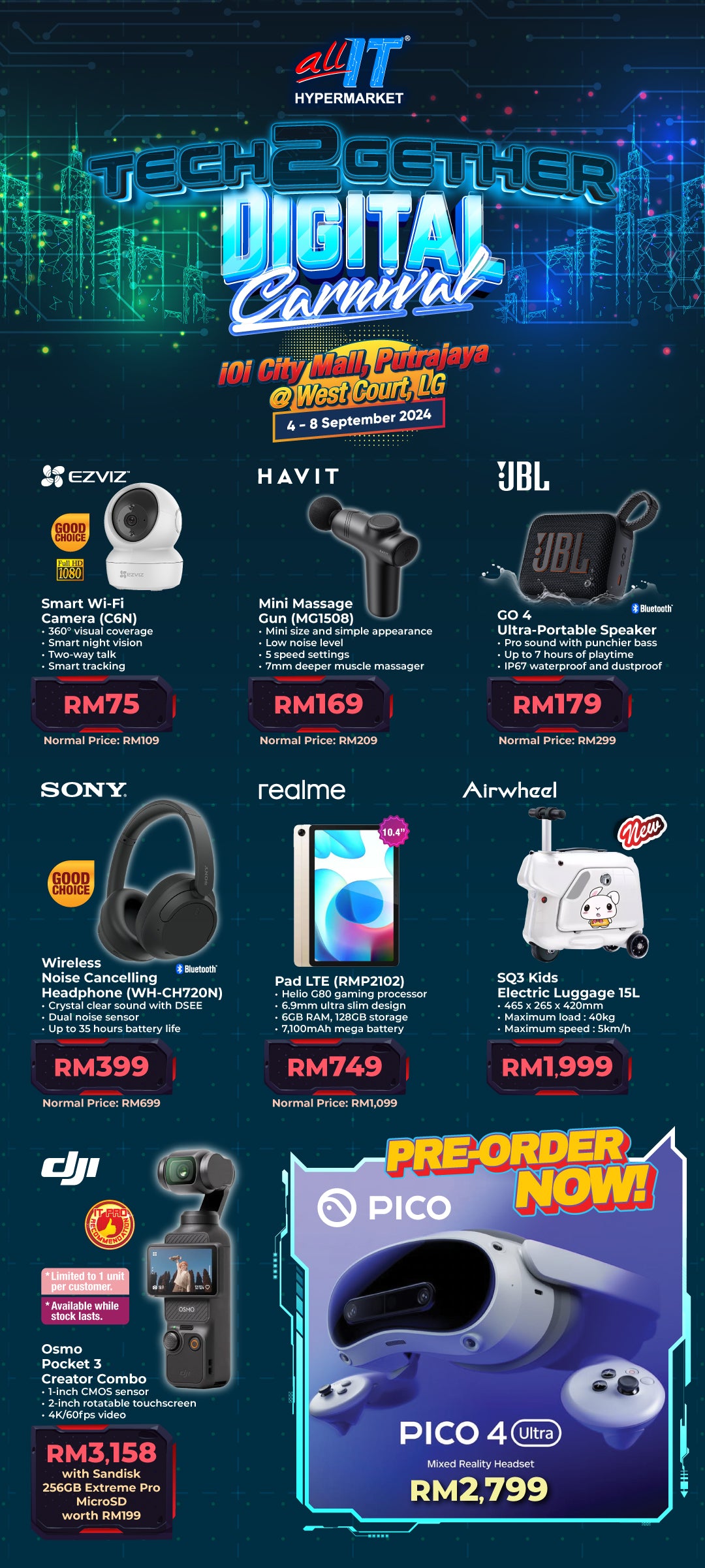 Tech2Gather Digital Carnival 2024 – ALL IT Hypermarket