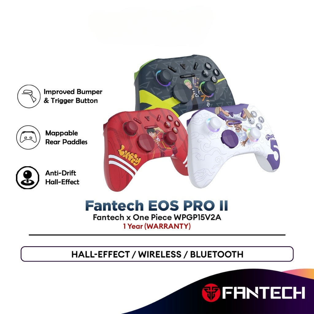 Fantech x One Piece WGP15v2a EOS PRO II A Fantech Wireless Gaming Cont ...