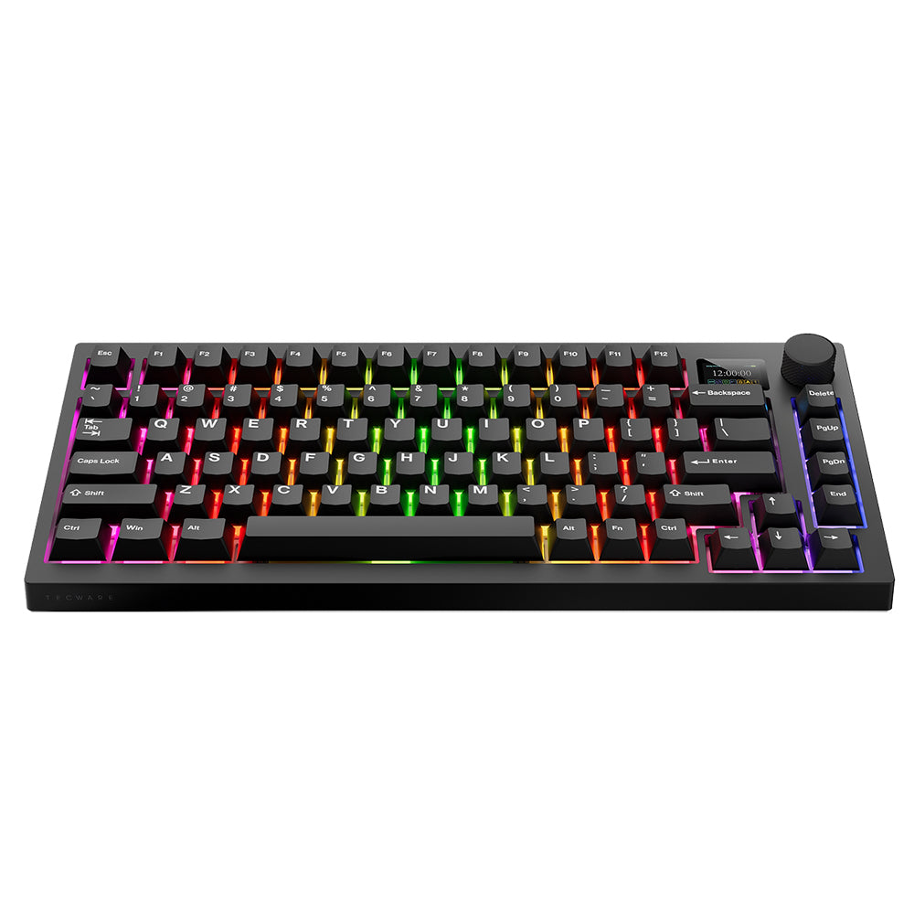 TECWARE Spectre 75 / 96 Wireless RGB Mechanical Gaming Keyboard with M ...