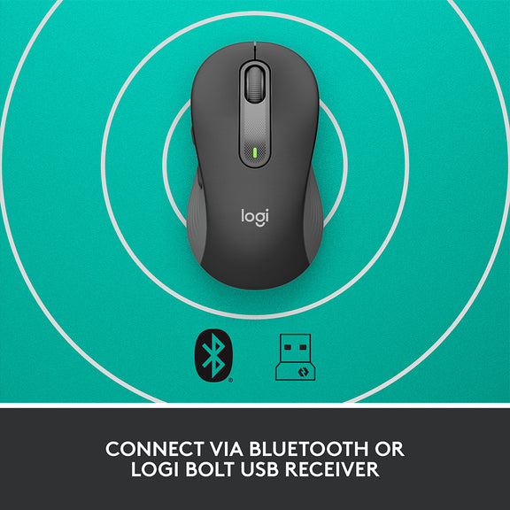 Logitech Signature M650 / M650 L Wireless Mouse | Silent Touch | Bluet ...