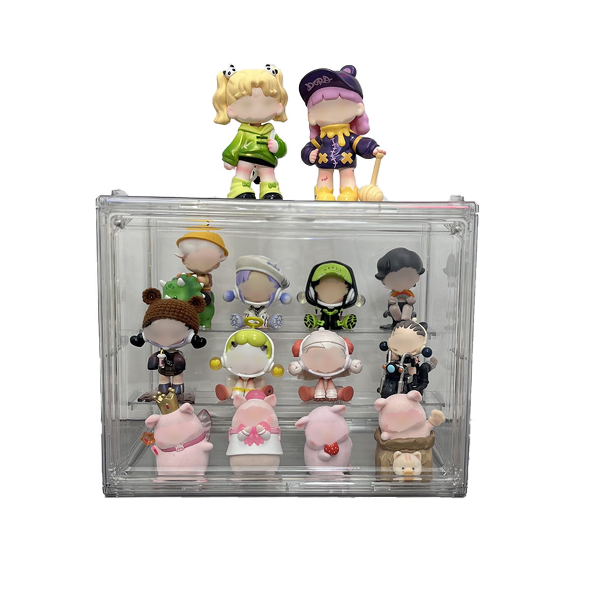 Acrylic Display Case for Collectible Figurines – ALL IT Hypermarket