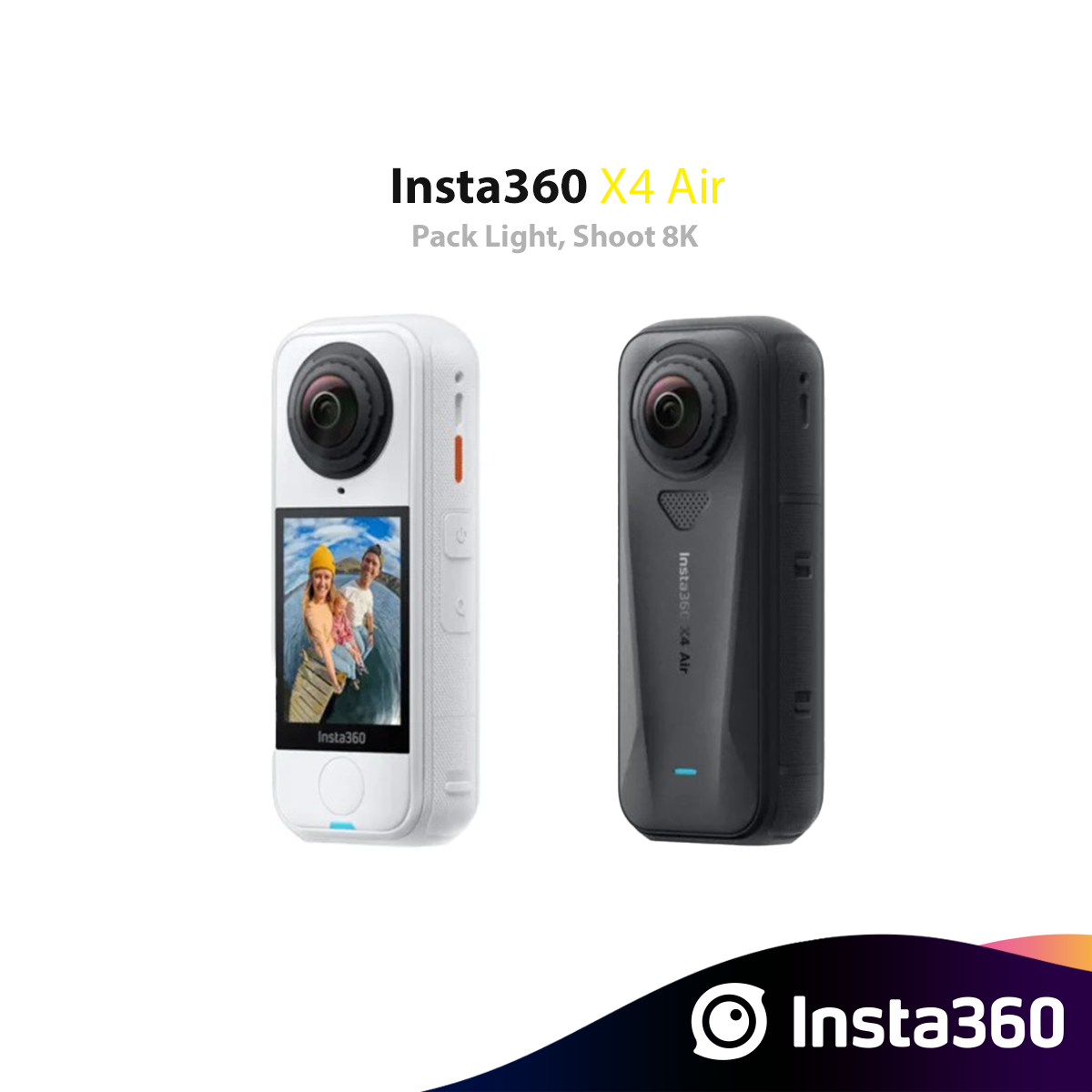 Insta360 X4 Air [ 8K 360 IN YOUR POCKET] 165g, as light as air, 8K30FP ...