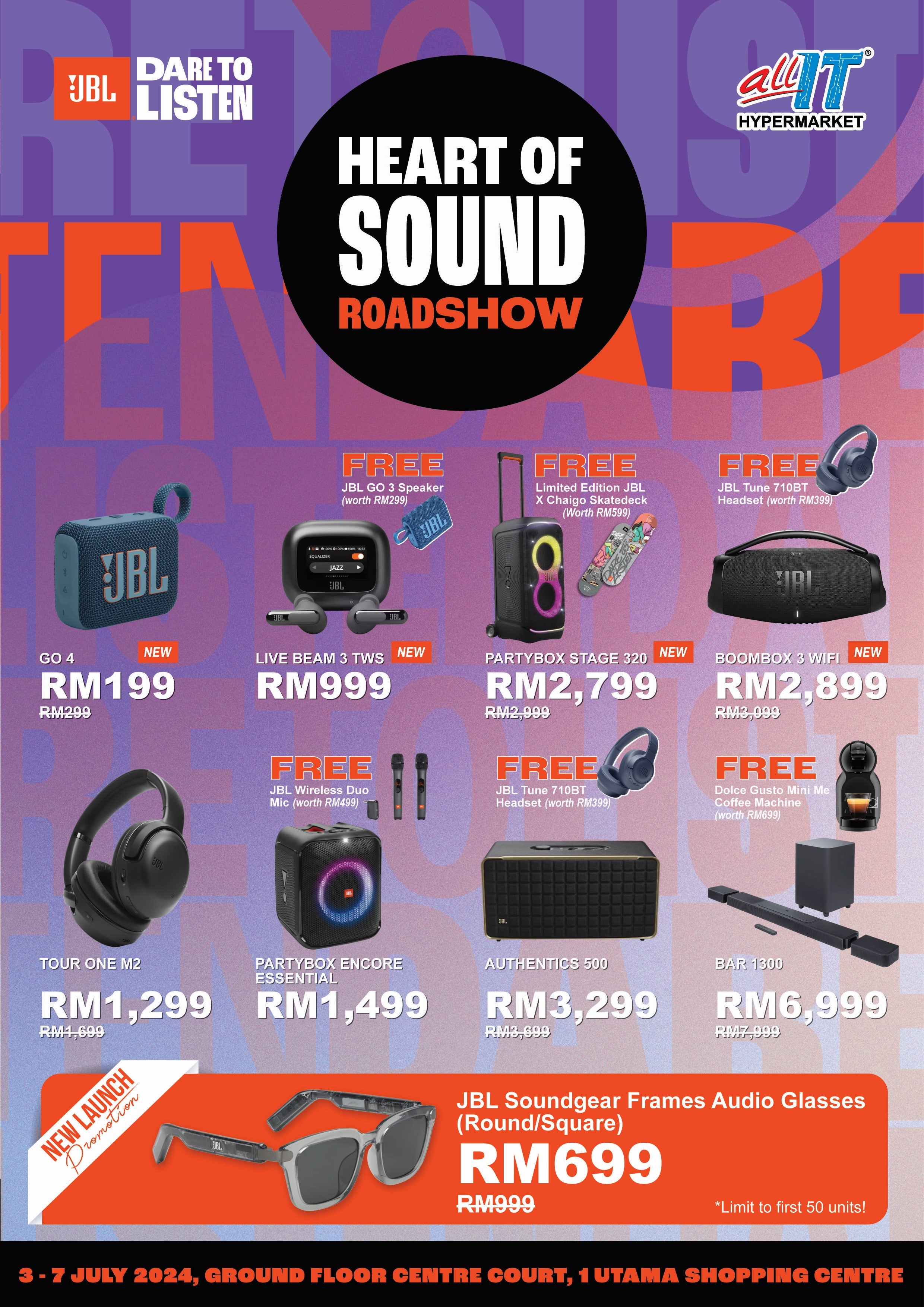 JBL Heart Of Sound Event 2024 – ALL IT Hypermarket