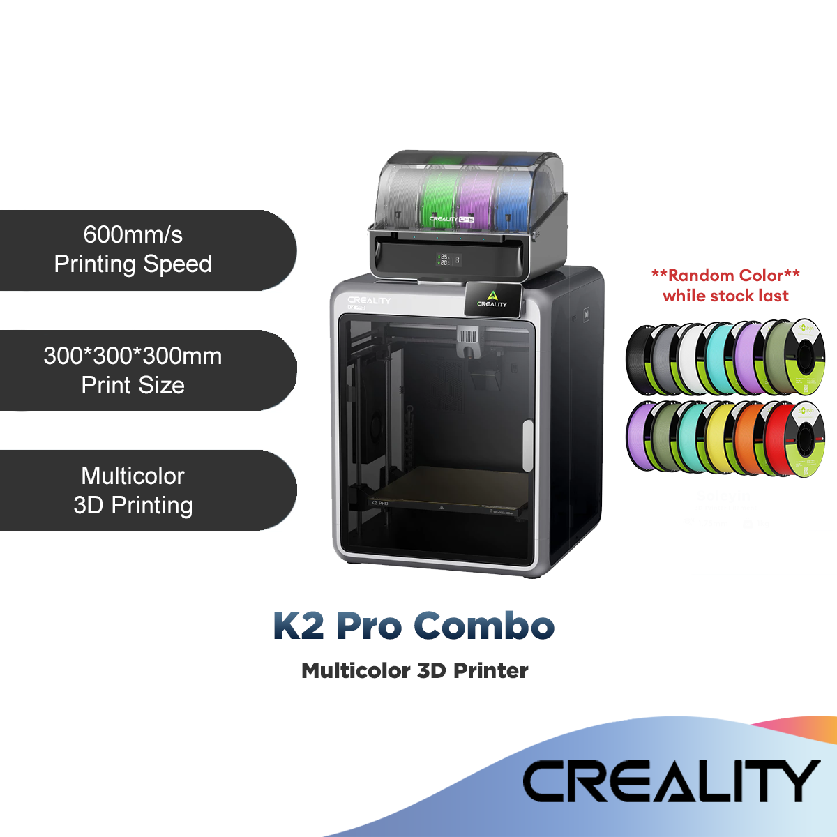 Creality K2 Pro Combo 3D Printer with Multicolor 3D Printing – ALL IT ...