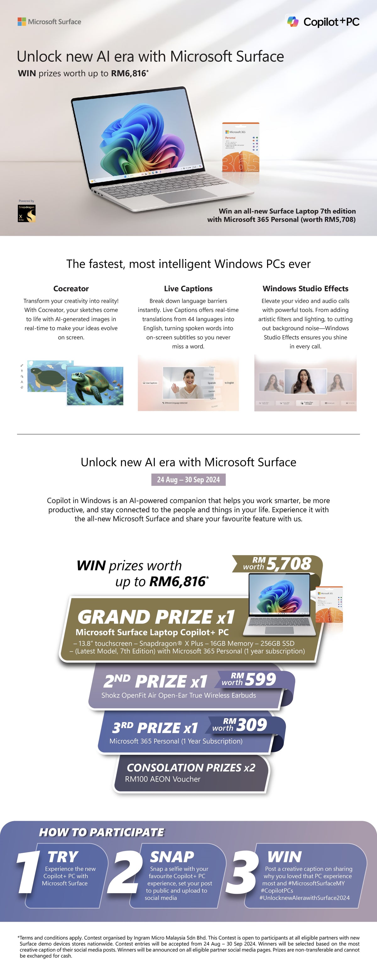 Unlock new AI era with Microsoft Surface Campaign – ALL IT Hypermarket