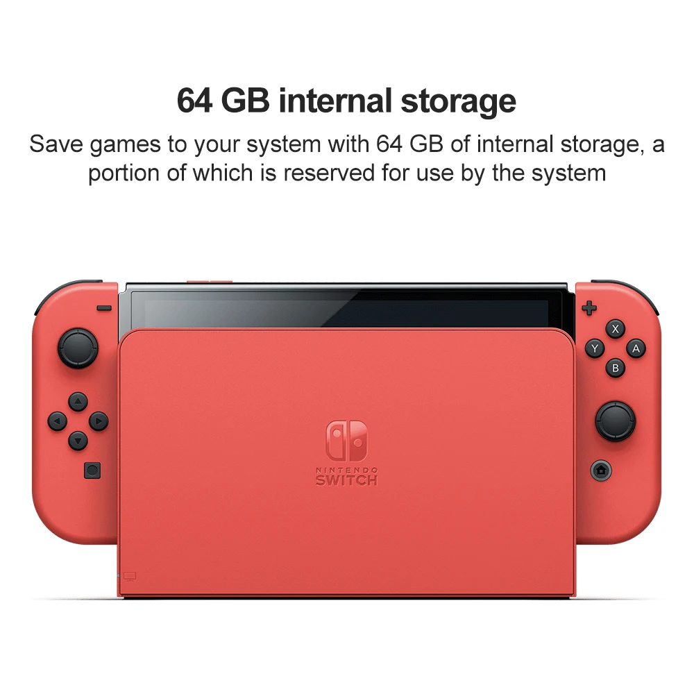 Nintendo Switch OLED Mario Red Edition / White / Neon Red Blue Console ...