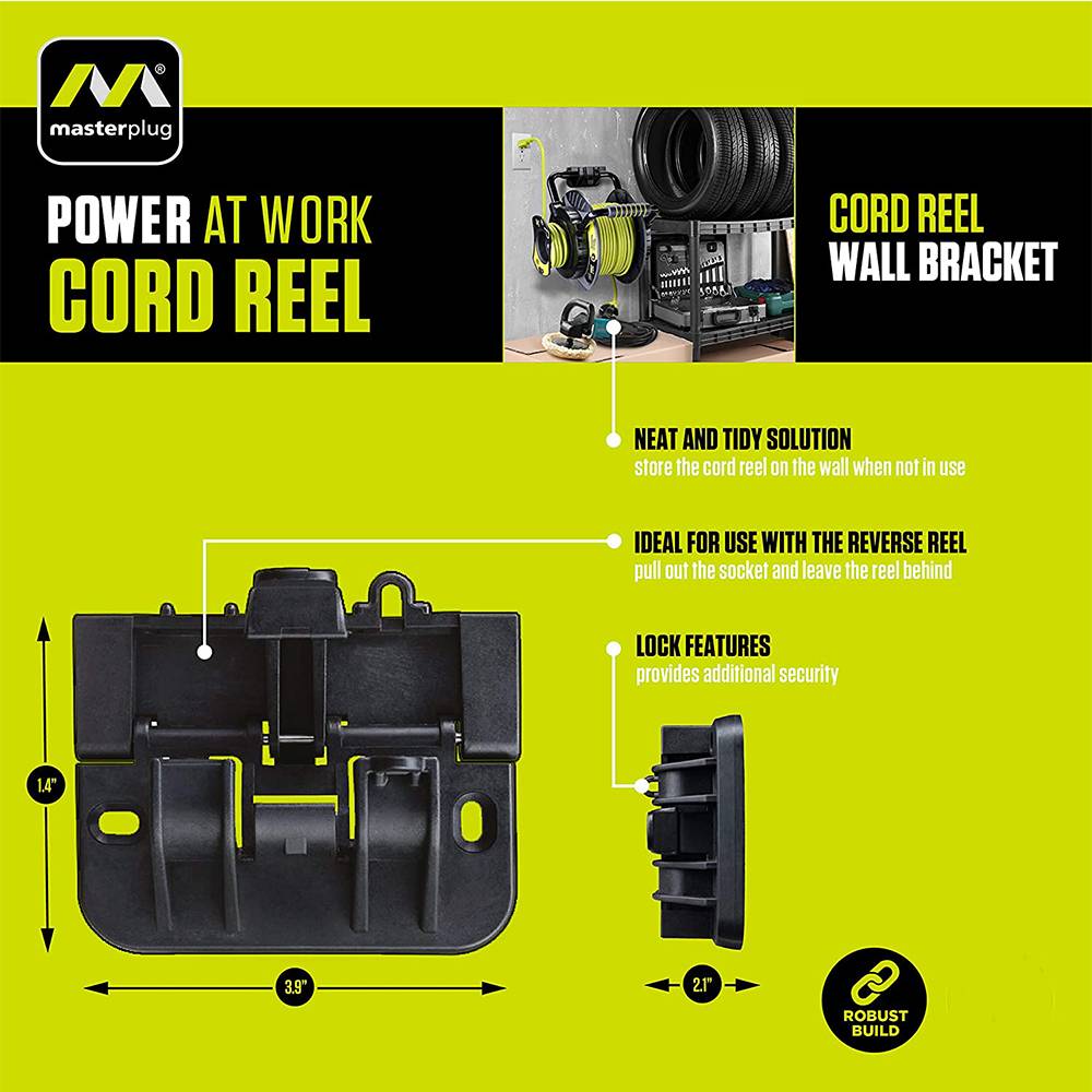 Masterplug Pro-XT Accessories Wall Hanging / Mount Bracket For Open Ca ...