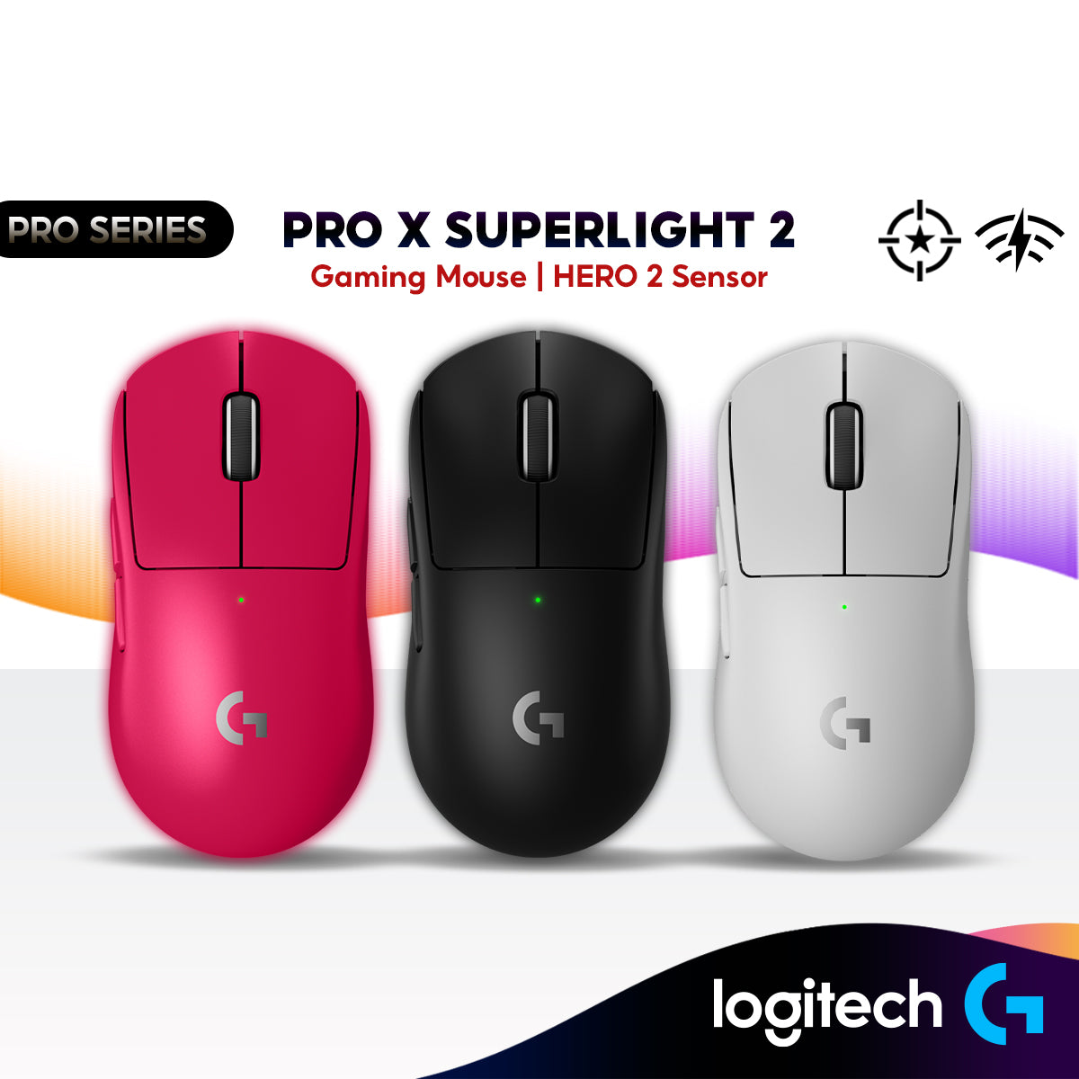Logitech G PRO X Superlight / PRO X Superlight 2 LightSpeed Wireless G ...