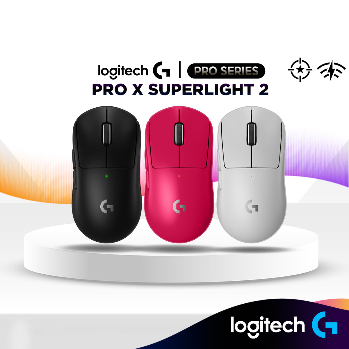 Logitech G PRO X Superlight / PRO X Superlight 2 LightSpeed Wireless G ...