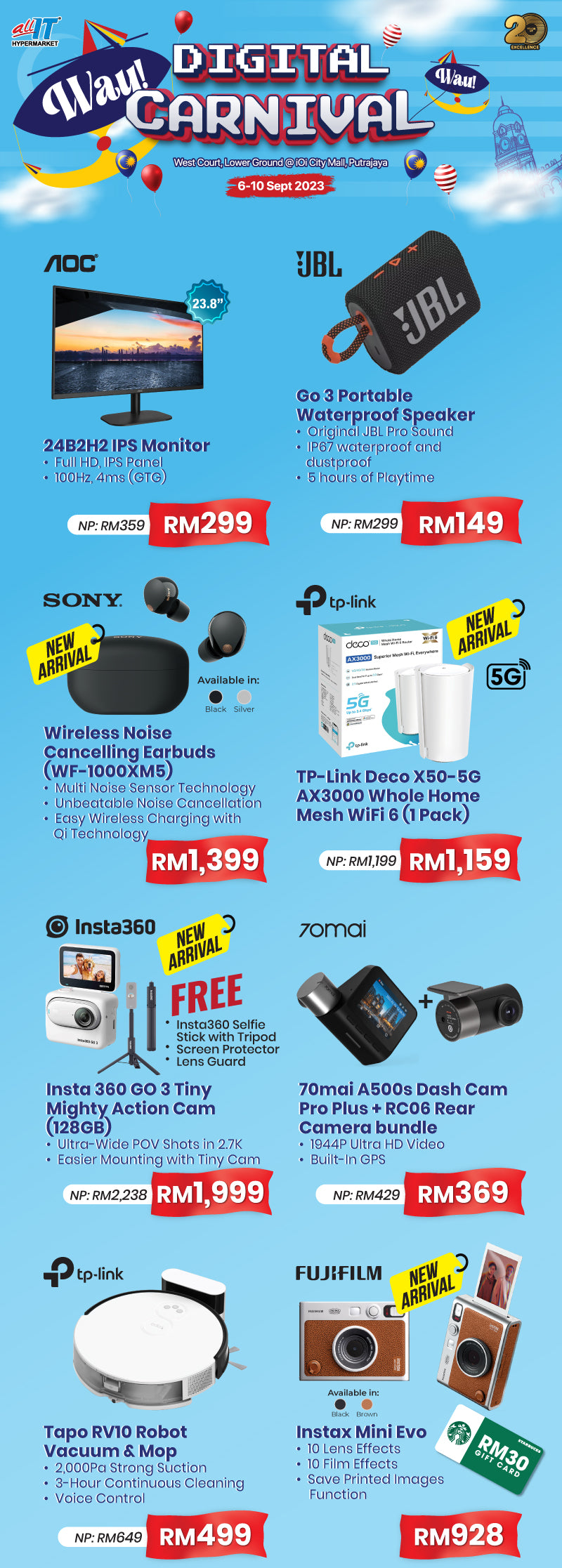 WAU Digital Carnival 2023 – ALL IT Hypermarket