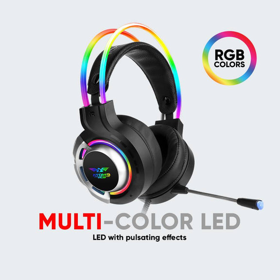 Armaggeddon Wired Gaming 2.1 Atom 9 RGB Blk + Headphone Stand – ALL IT ...