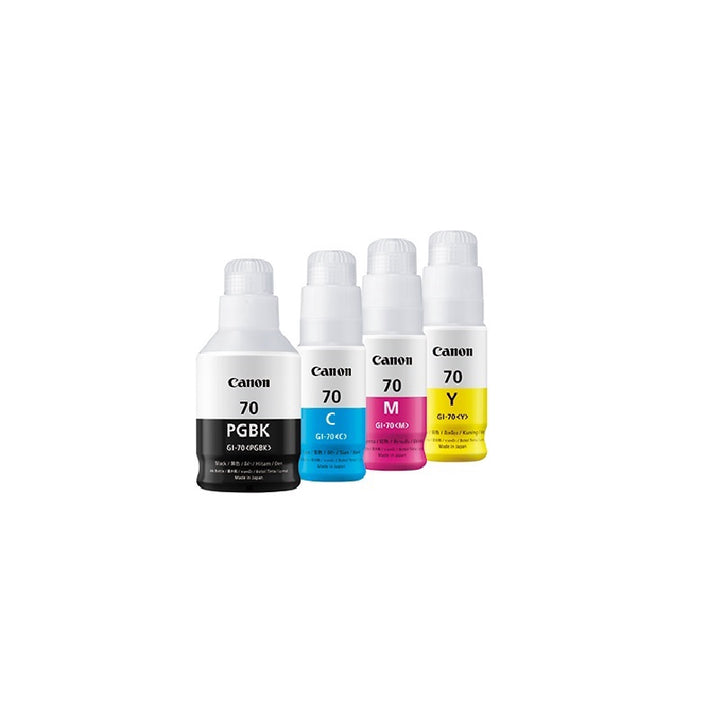Canon GI-70 Ink Cartridges (Black/Cyan/ Magenta/Yellow) – ALL IT ...
