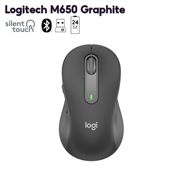 Logitech Signature M650 / M650 L Wireless Mouse | Silent Touch | Bluet ...