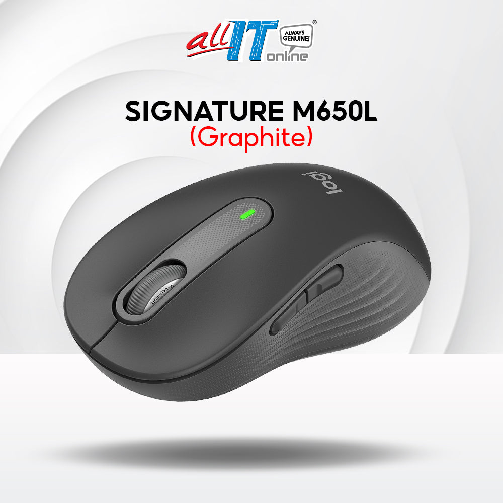 Logitech Signature M650 / M650 L Wireless Mouse | Silent Touch | Bluet ...