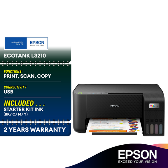 Epson EcoTank L3210 A4 All-in-One Ink Tank Printer – ALL IT Hypermarket