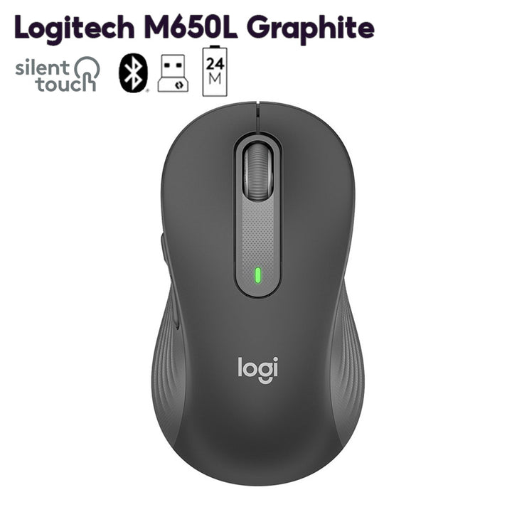 Logitech Signature M650 / M650 L Wireless Mouse | Silent Touch | Bluet ...