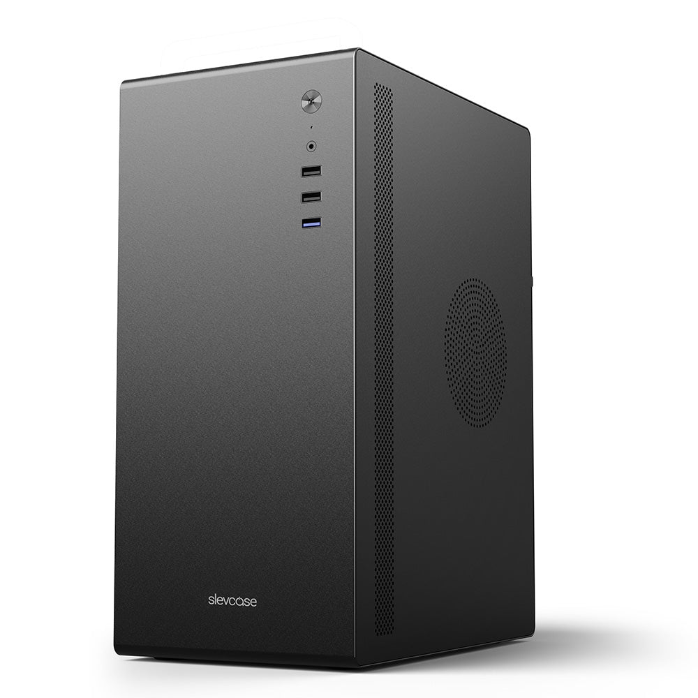SLEVCASE Spotless Micro ATX (mATX) PC Casing | Pre-Installed 380W Powe ...