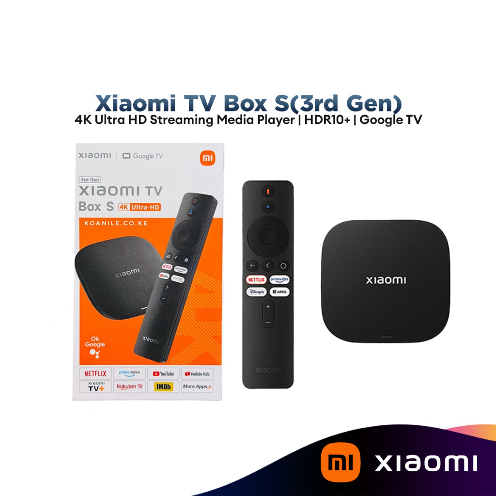 Xiaomi TV Box S (3rd Gen) 4K Ultra HD Streaming Media Player | HDR10+ – ALL IT Hypermarket