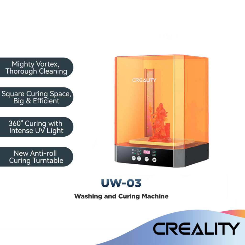 Creality UW-03 Washing and Curing Machine for 3D Printer | Mighty Vort ...