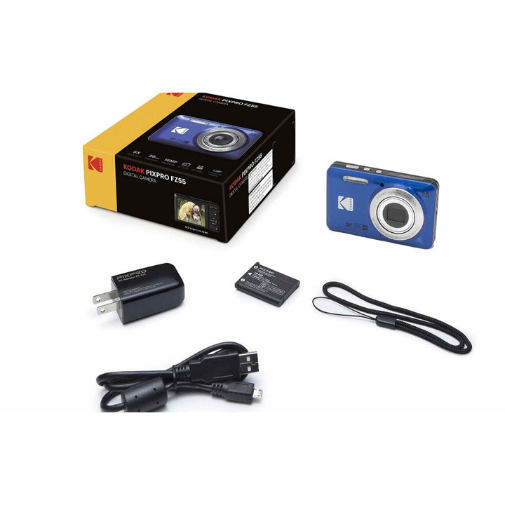 Kodak Pixpro FZ55 DIgital Camera [5x Optical Zoom | 16MP CMOS Sensor ...