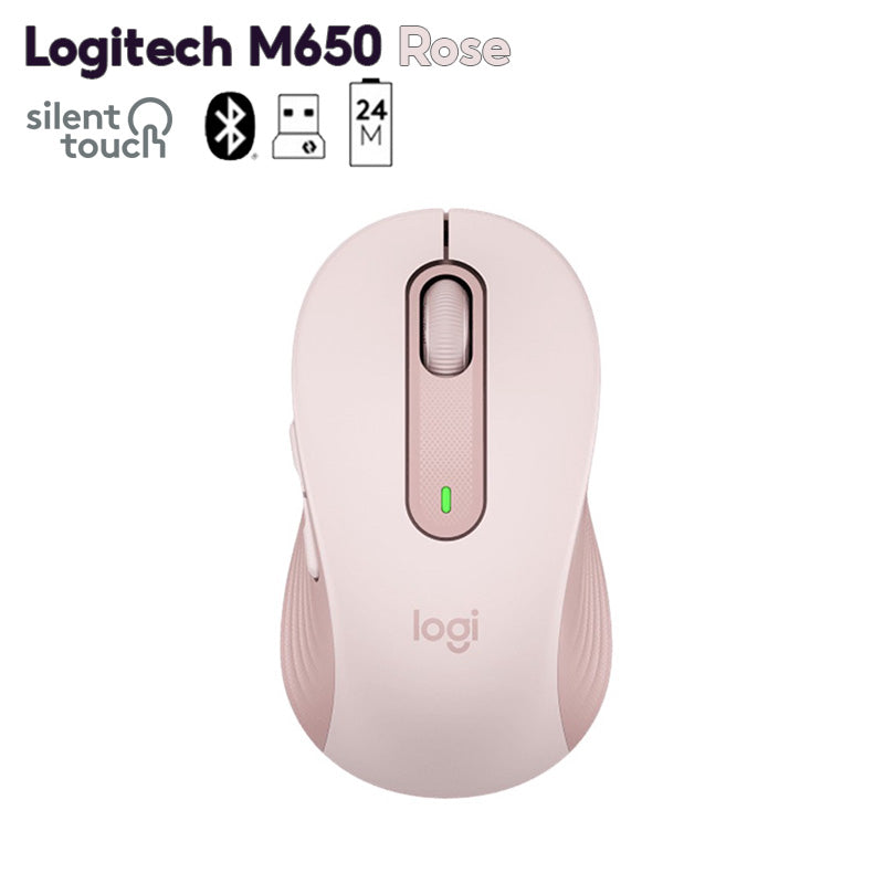 Logitech Signature M650 / M650 L Wireless Mouse | Silent Touch | Bluet ...
