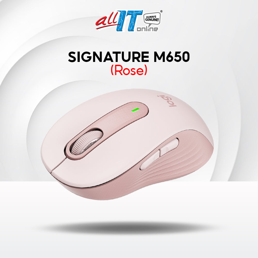 Logitech Signature M650 / M650 L Wireless Mouse | Silent Touch | Bluet ...