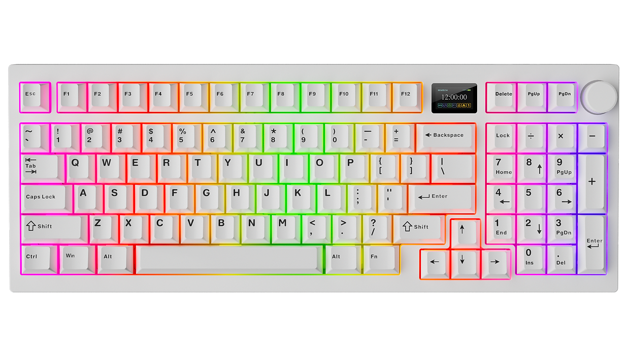 TECWARE Spectre 75 / 96 Wireless RGB Mechanical Gaming Keyboard with M ...