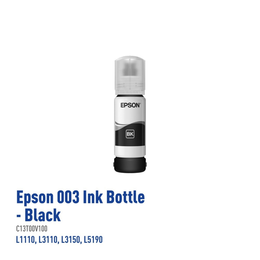 Epson 003 Ink Cartridge (Black/Cyan/Magenta/Yellow) (V100/V200/V300/V4 ...