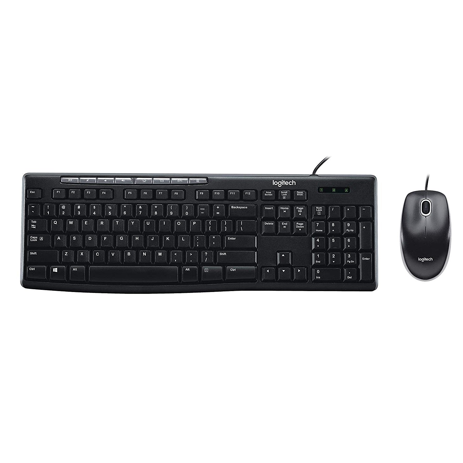 Logitech MK200 Media Keyboard + Mouse [Combo Set] – ALL IT Hypermarket