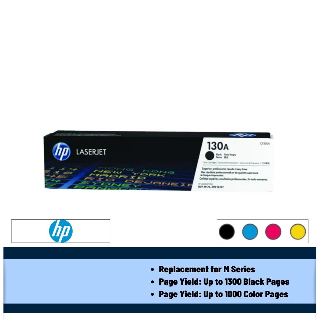 HP 130A Toner Cartridge (Black/Cyan/Magenta/Yellow) – ALL IT Hypermarket