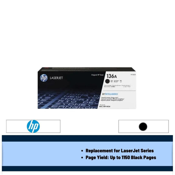 HP 136A Toner Cartridge (Black) ( W1360A ) – ALL IT Hypermarket