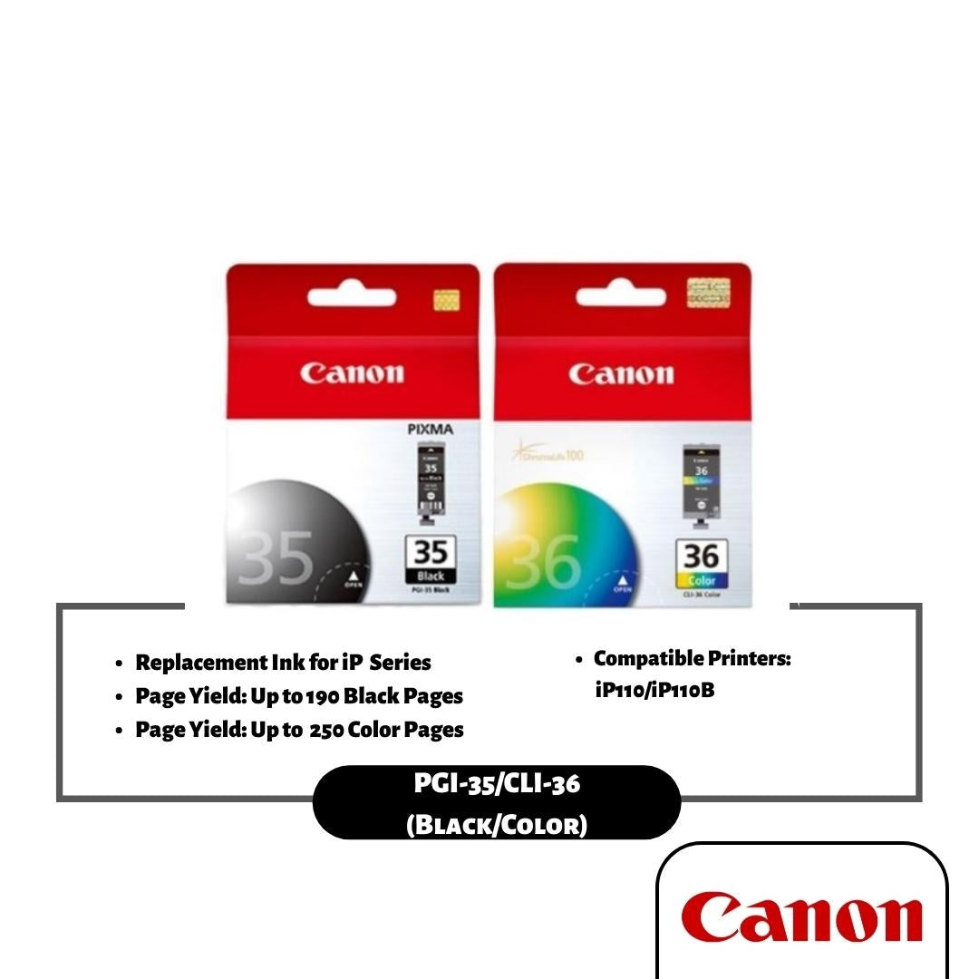 Canon PGI-35/ CLI-36 Ink Cartridge (Black/Color) – ALL IT Hypermarket