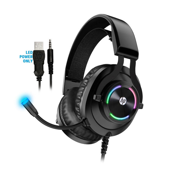 HP H360 Gaming Headphone/Headset With Microphone LED Light – ALL IT ...