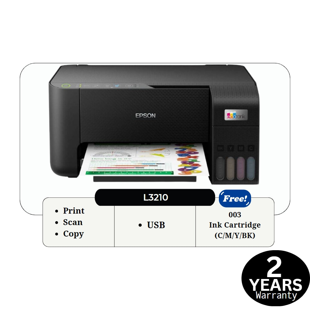 Epson EcoTank L3210 A4 All-in-One Ink Tank Printer – ALL IT Hypermarket