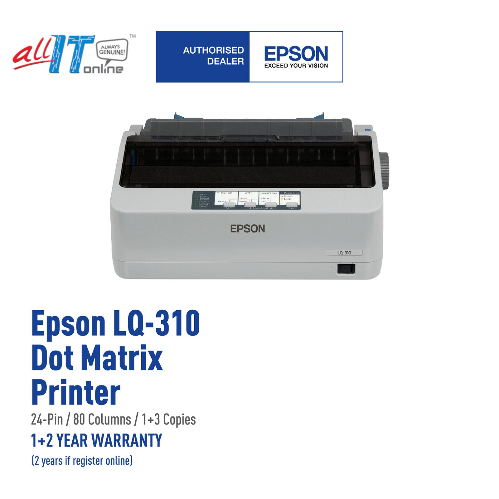 Epson LQ-310 Dot Matrix Printer – ALL IT Hypermarket