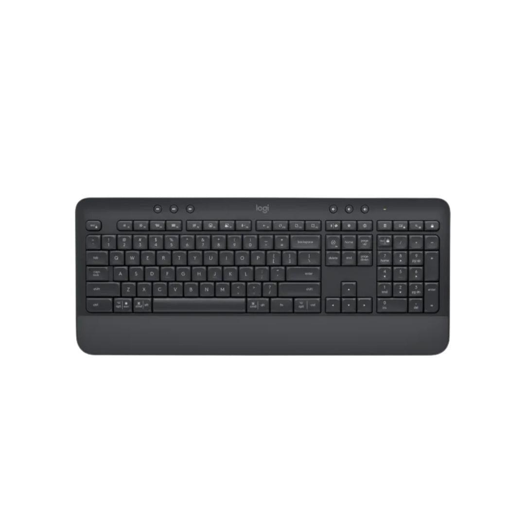 Logitech K650 Wireless USB Bluetooth Signature Full Size Keyboard | Wr ...