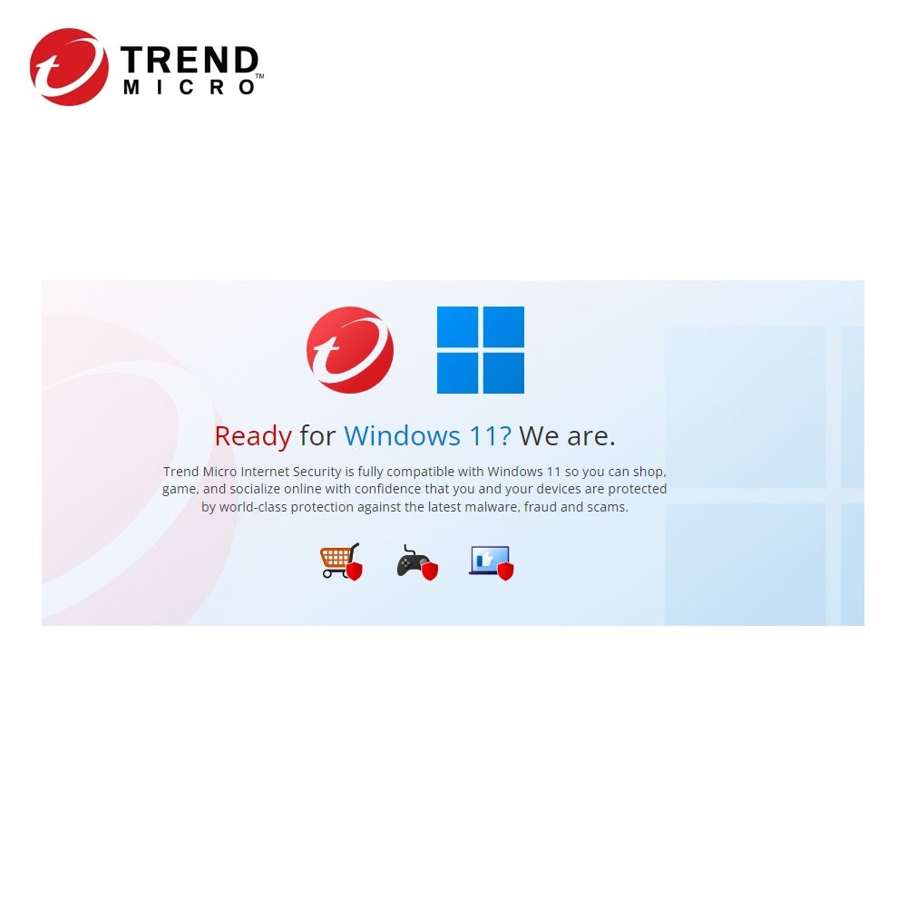 Trend Micro Internet Security wtih Advanced Online Protection for Wind – ALL IT Hypermarket